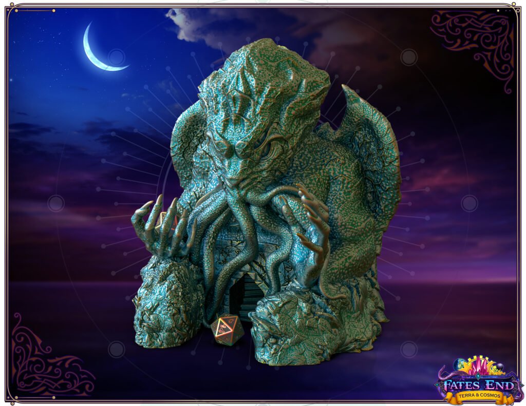 Cthulhu – Dice Tower - Brain Matrix 3D Printing